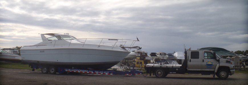 Marine Transport | Blue Lagoon Boating Center | Harrison Township Michigan